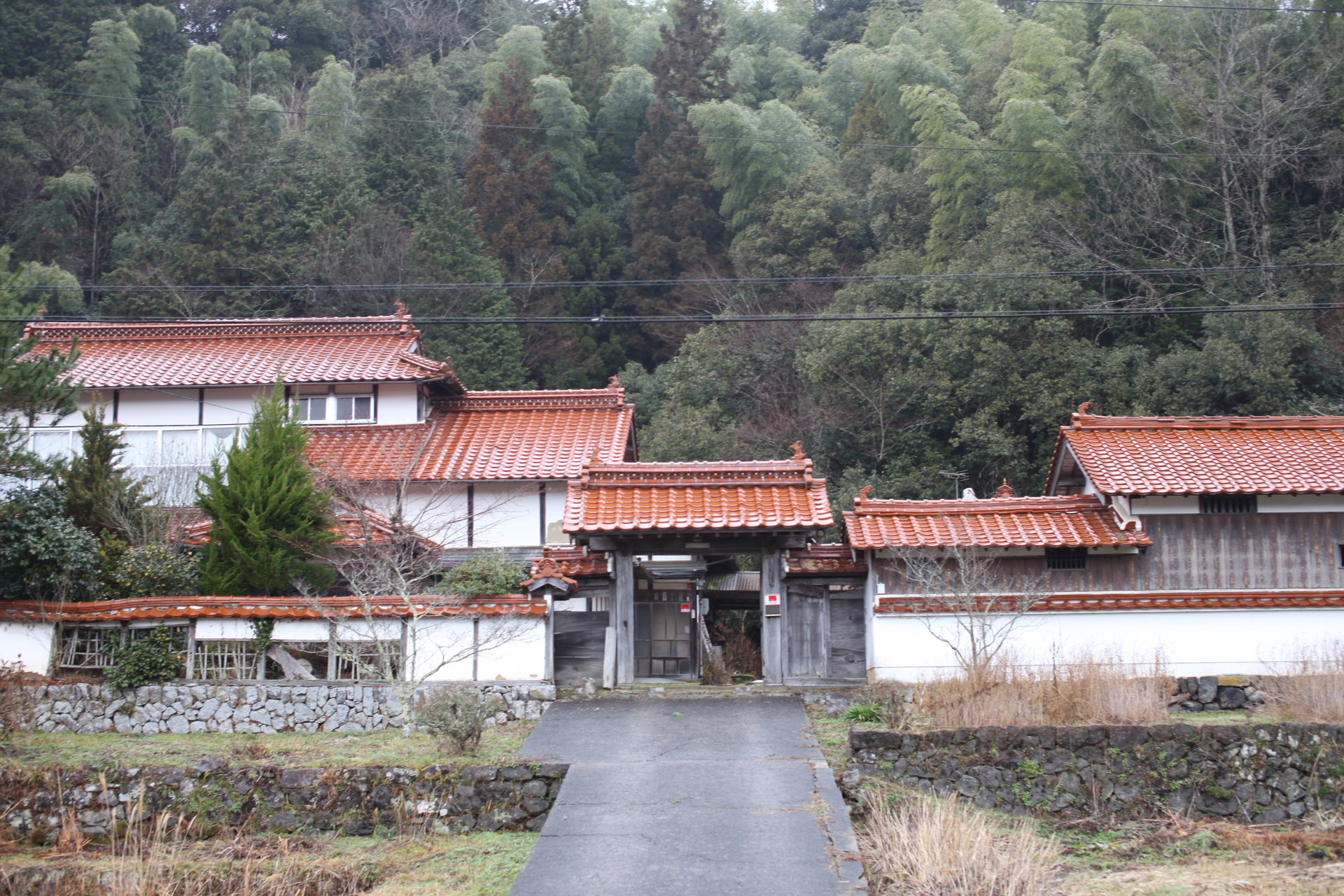 嘉年 井戸 市原家庄屋門: 防長散歩注進案